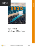Fysik 1 Exempelprov | PDF