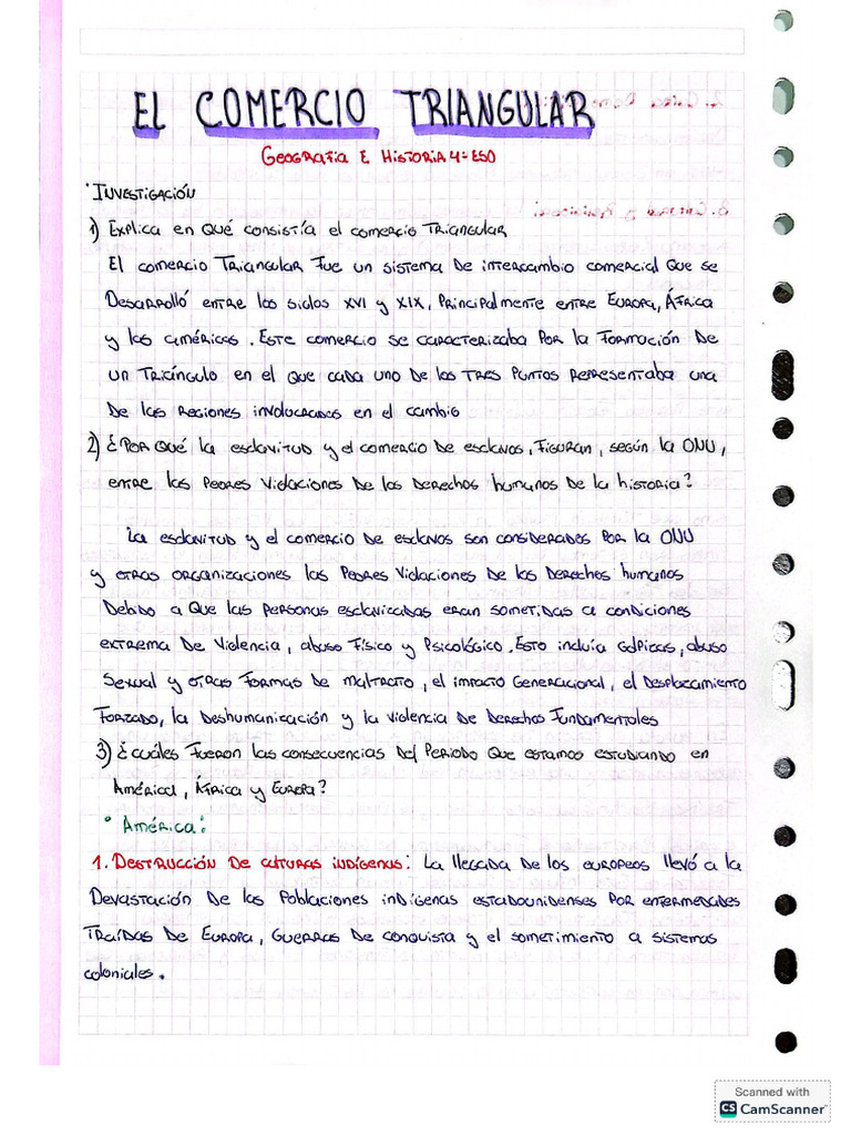 El Comercio Triangular | PDF