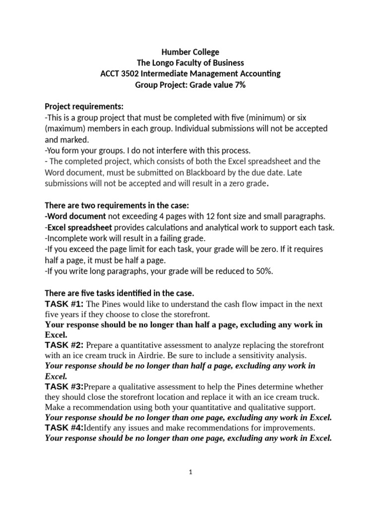 ACCT 3502 Group Project Winter 2025 | PDF | Taxes | Income