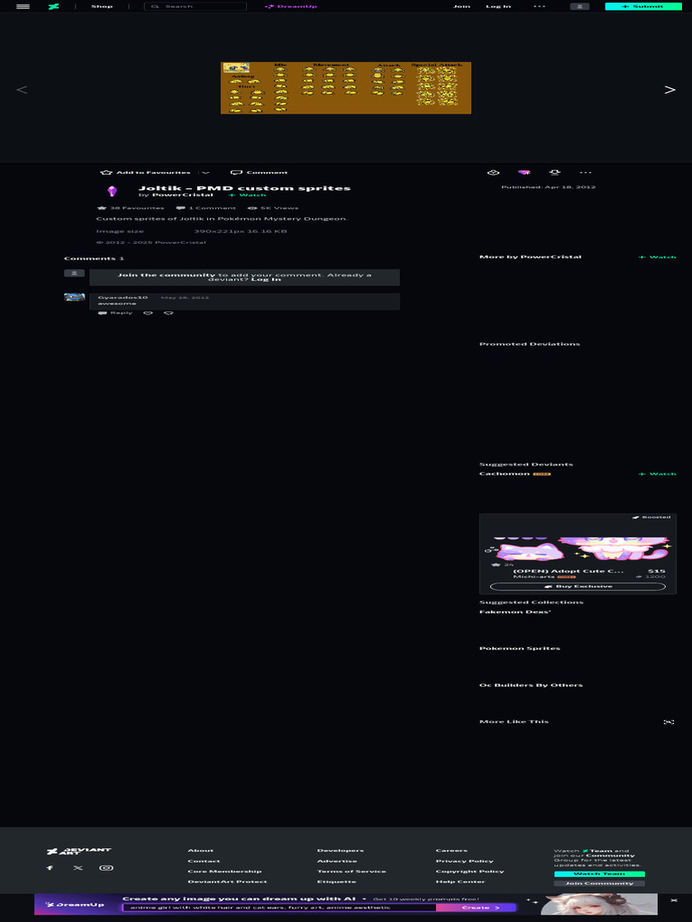 Joltik - PMD Custom Sprites by PowerCristal On DeviantArt | PDF