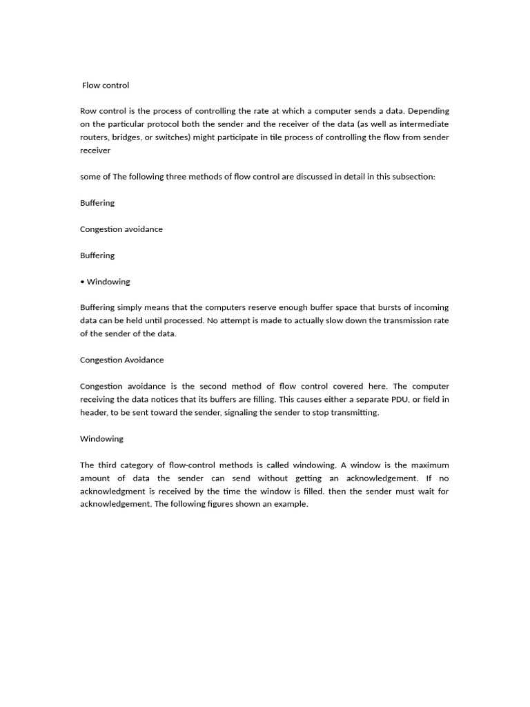 Flow-control-2 | PDF