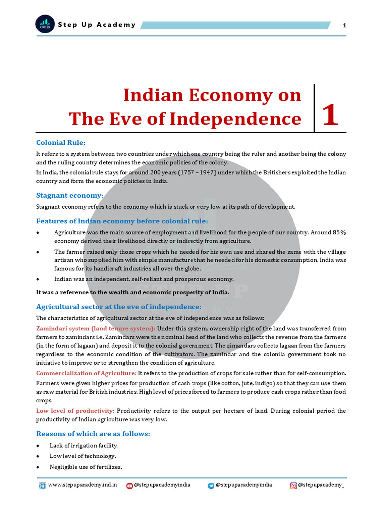 9187class 12 Indian Economic Development | PDF | Economy Of India ...