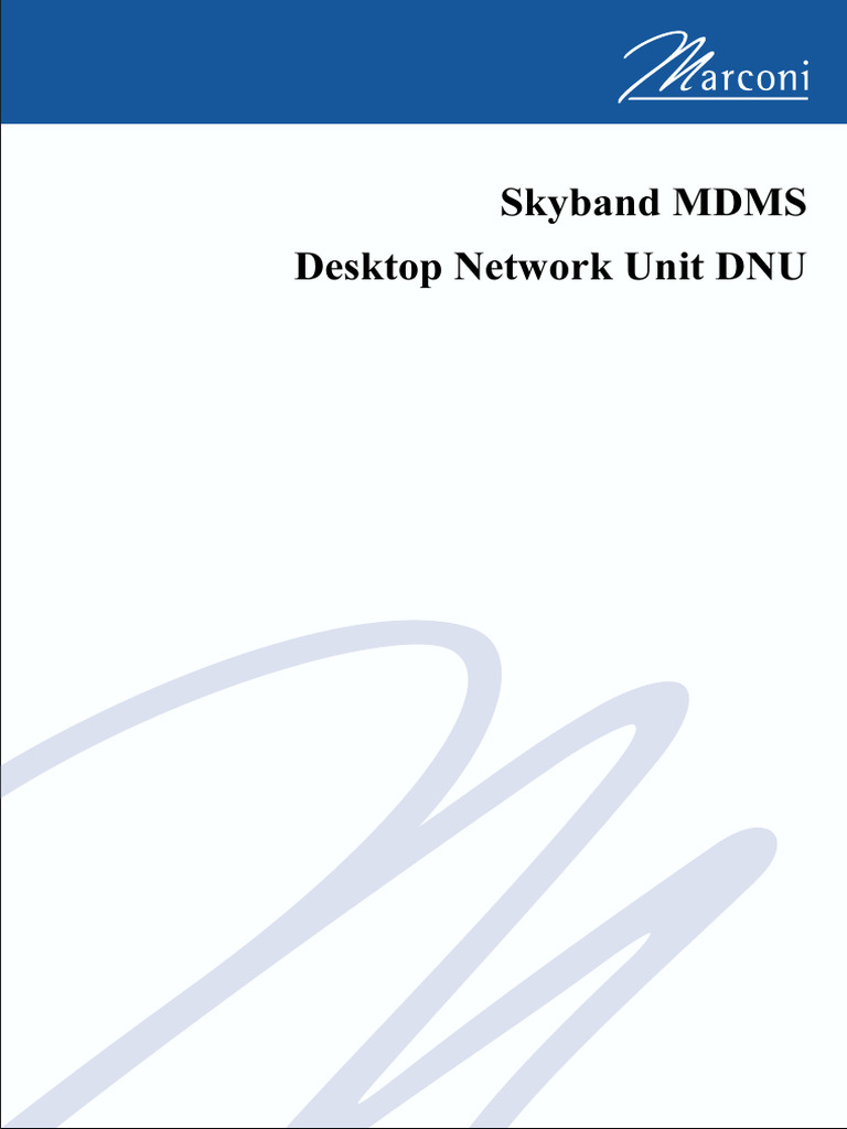 DNU Installation and Operating Guide | PDF | Electrical Connector ...