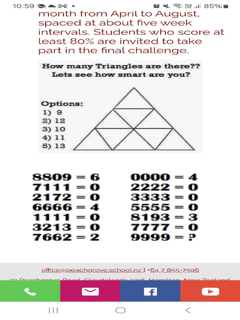 Kumon Mental Maths Sample | PDF
