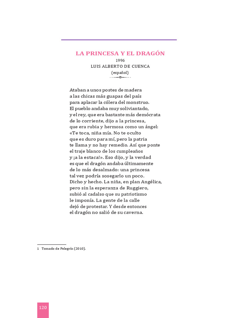 La Princesa y El Dragón | PDF