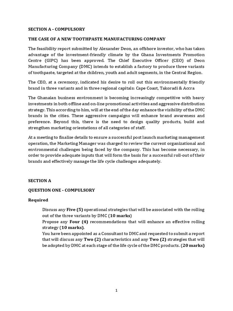 CIMG FUNDAMENTALS OF MARKETING Questions Dec 2022 | PDF | Marketing ...