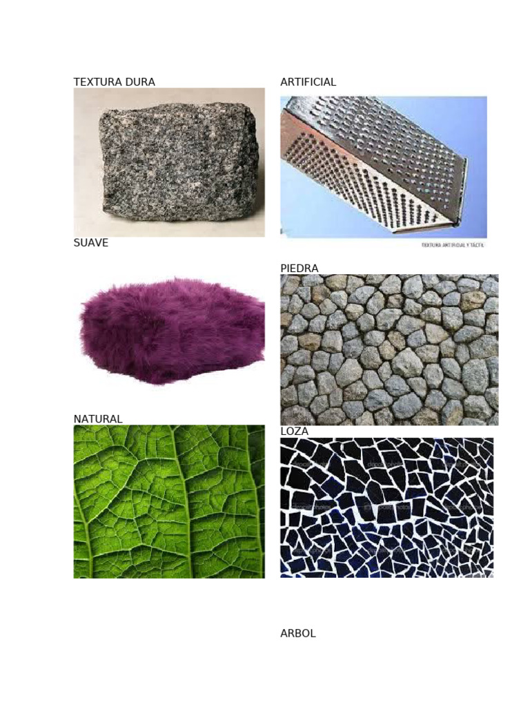 Tipos de Texturas | PDF