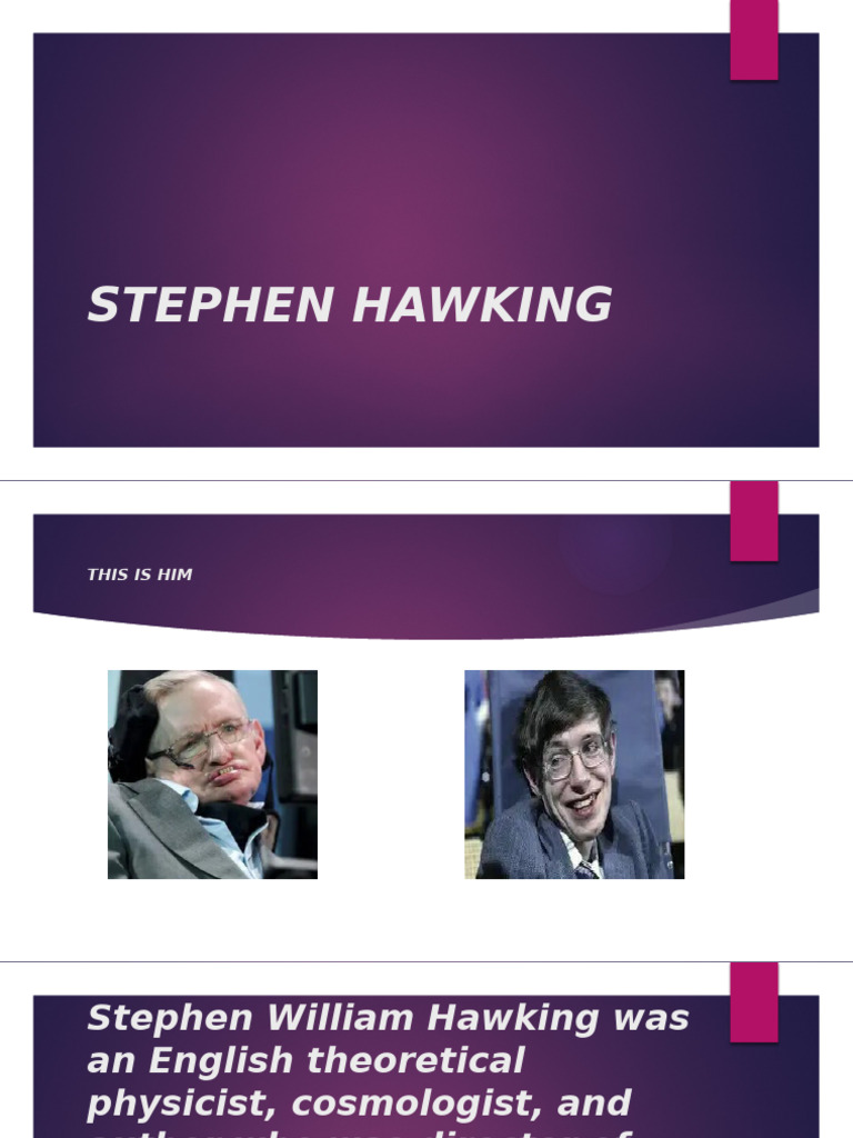 Stephen Hawking: Life and Legacy | PDF