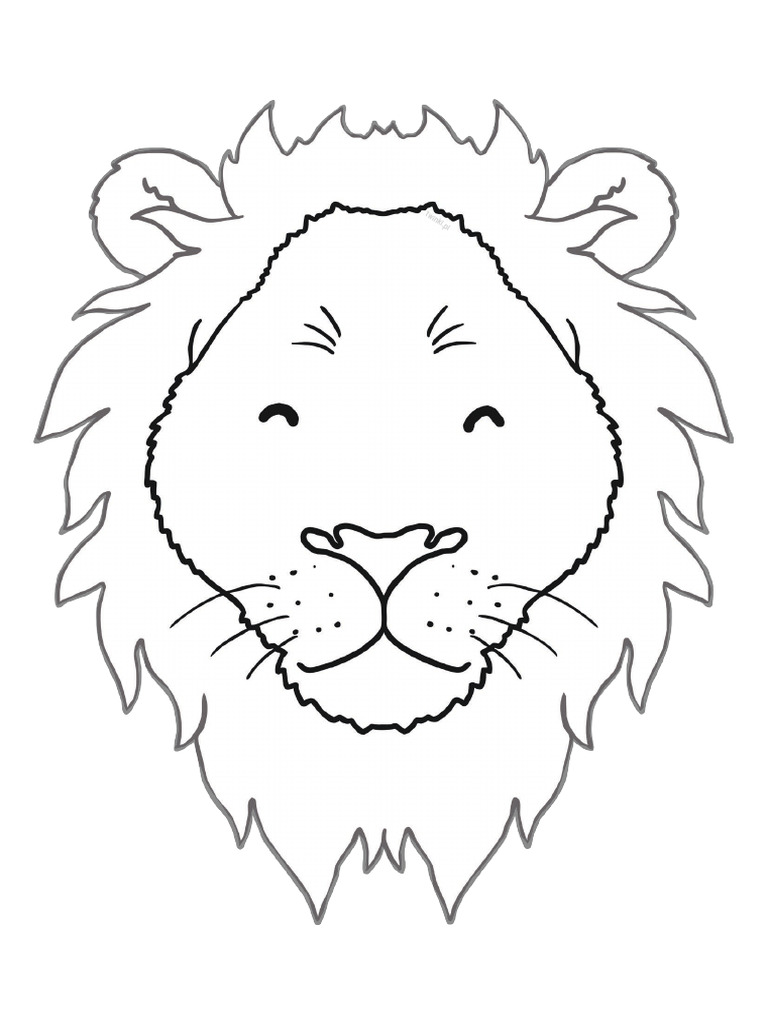 Szablon (Lew Z Liści) | PDF