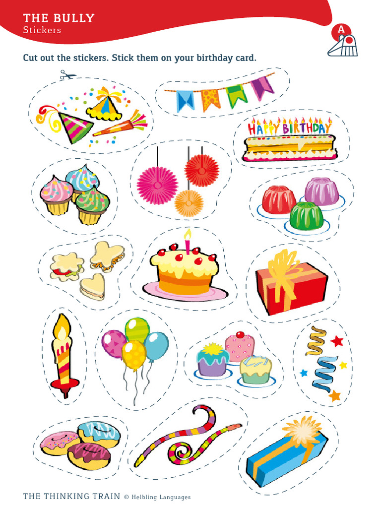 The-bully_Birthday-stickers | PDF