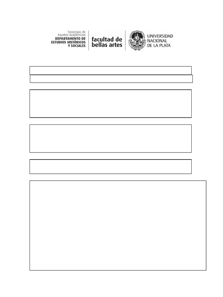 Programa HSGB Fda Unlp 2024 1 | PDF | Plan de estudios | Imperialismo