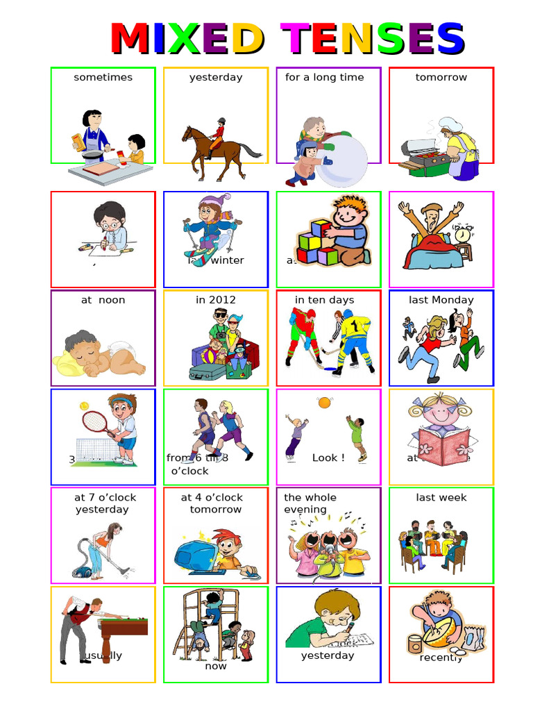 mixed-tenses-fun-activities-games-grammar-drills-picture-descri_49907 ...