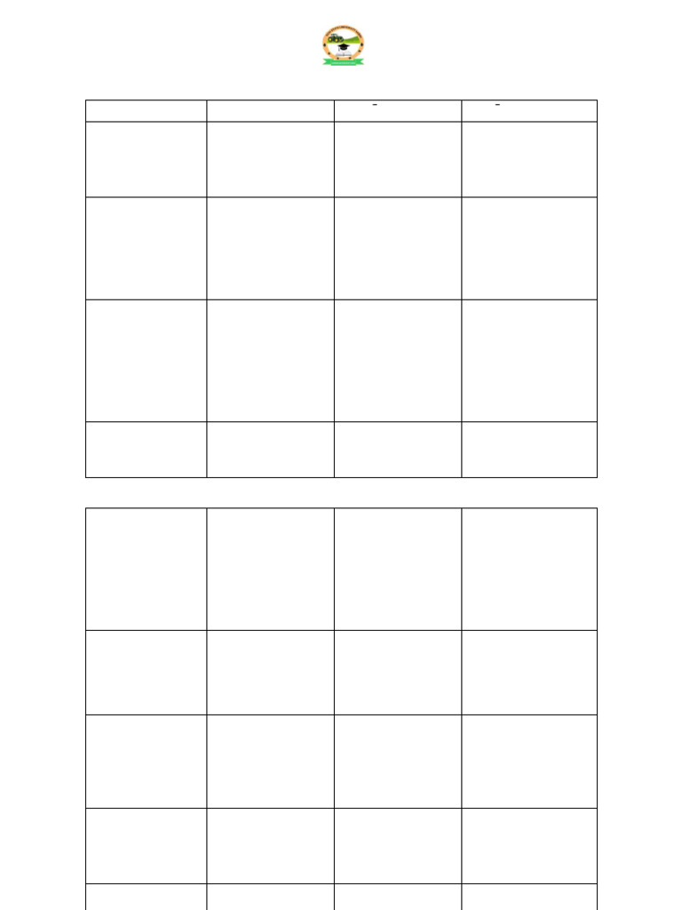 First Semester Examination Timetable-1 | PDF