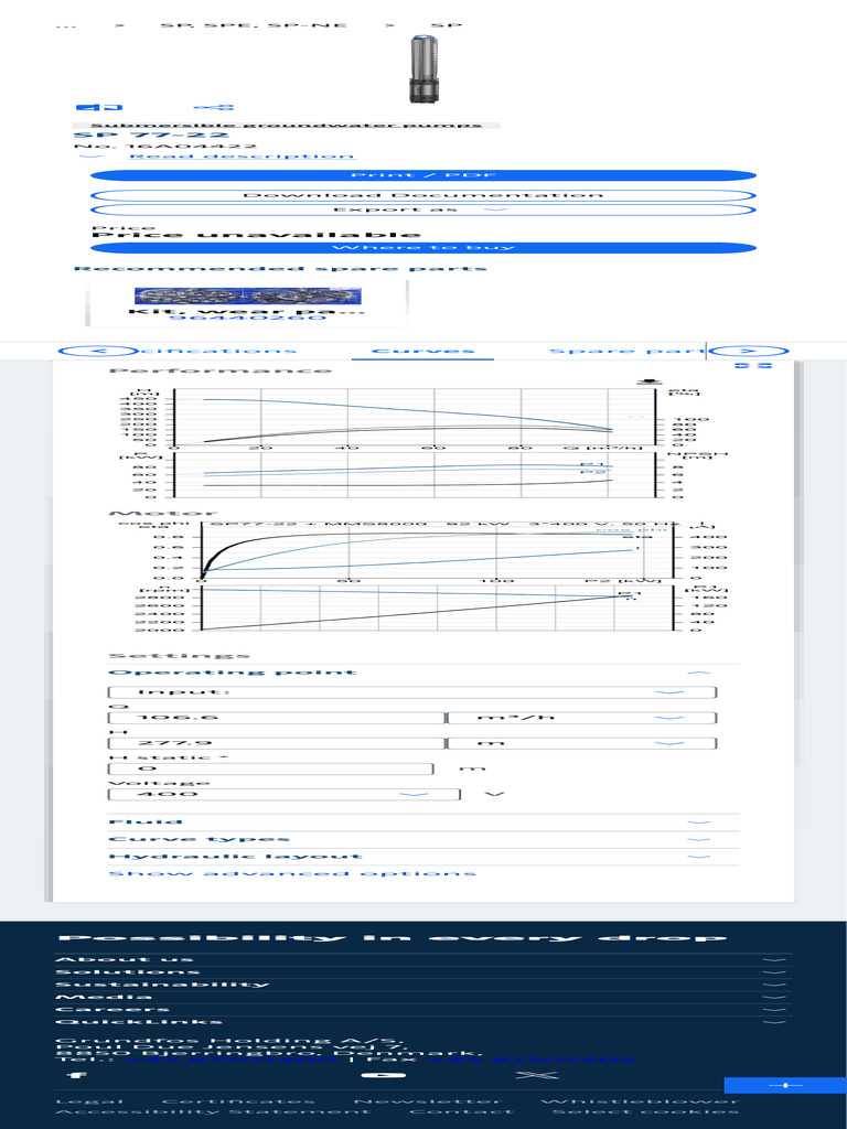 SP 77-22 - 16A04422 Grundfos | PDF | Mechanical Engineering | Chemical ...