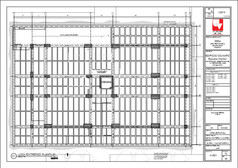 LOSA ENTREPISO PLANTA 01 | PDF