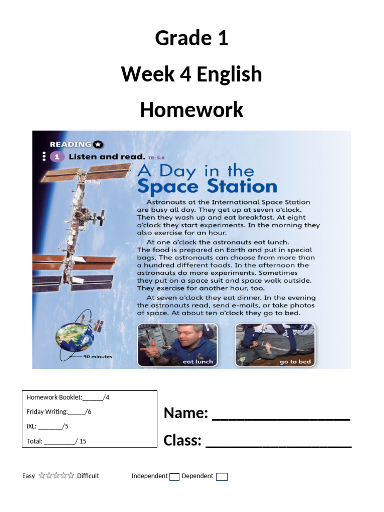 G1 Set 4 Homework Week 4 | PDF | Linguistics