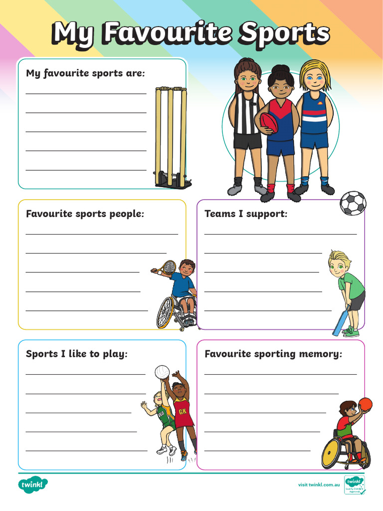 My Favorite Sports and Teams | PDF