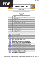 Error Codes - DEUTZ EMR3 | PDF | Throttle | Relay