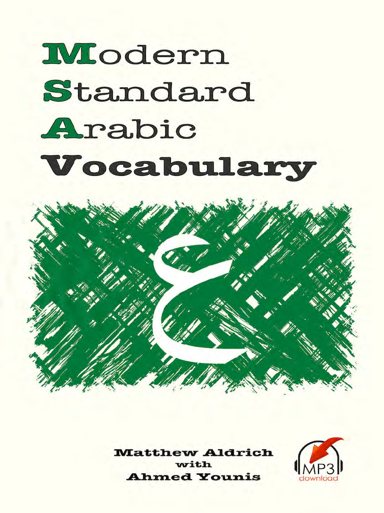 Modern Standard Arabic Vocabulary Lingualism Juzq3m | PDF | Grammatical ...
