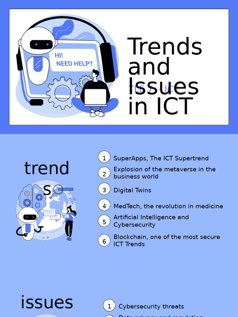 3trends and Issues in ICT - Week 1 | PDF | Artificial Intelligence ...