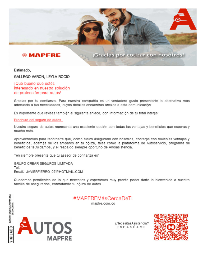 Mapfre Lqy416 - Poliza de La Mujer | PDF