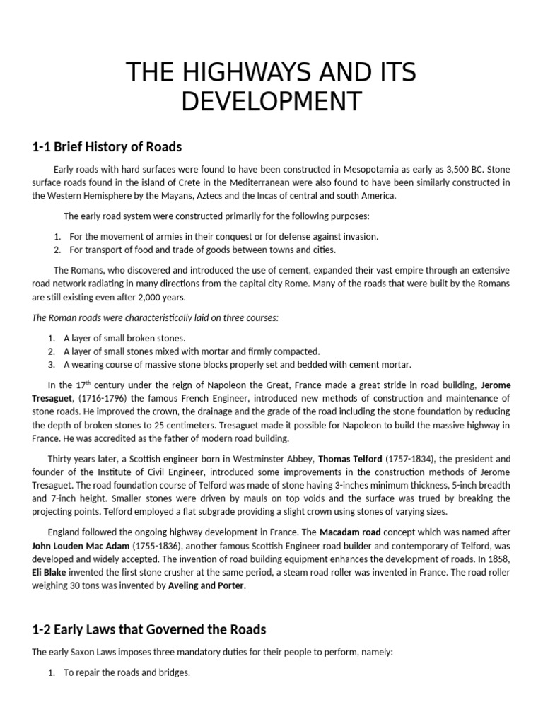 Highway and Railroad Enineering | PDF | Road | Specification (Technical ...