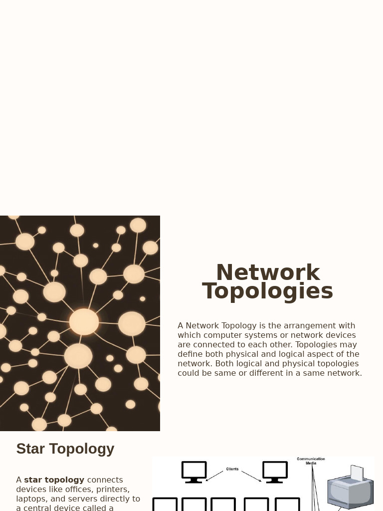Chapter 4 Exploring Network Topologies | PDF | Network Topology | Computer Network