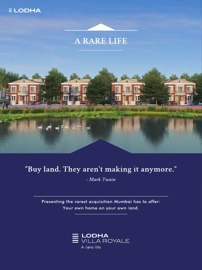 Lodha Villa Royle-Opp Doc-Digital | PDF