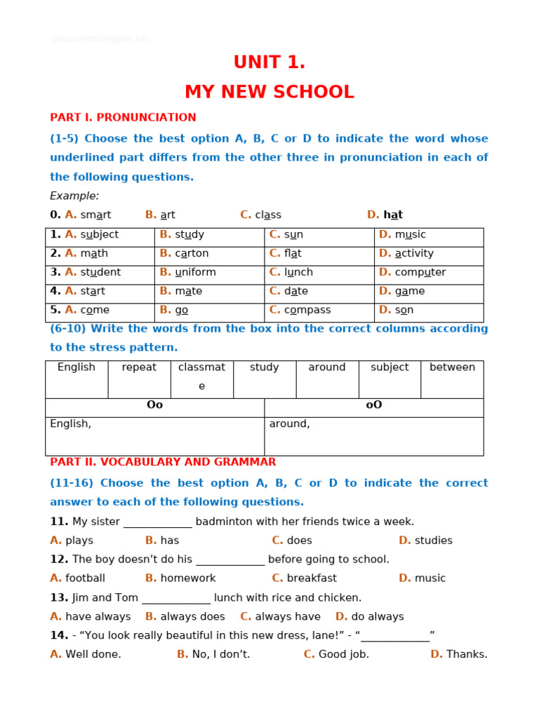 BÀI TẬP BỒI DƯỠNG TA6 | PDF