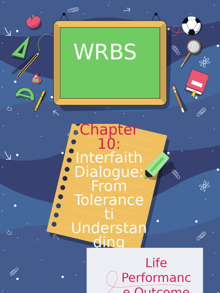 Lesson 10.1 Interfaith Dialogue | PDF | Interfaith Dialogue | Friendship