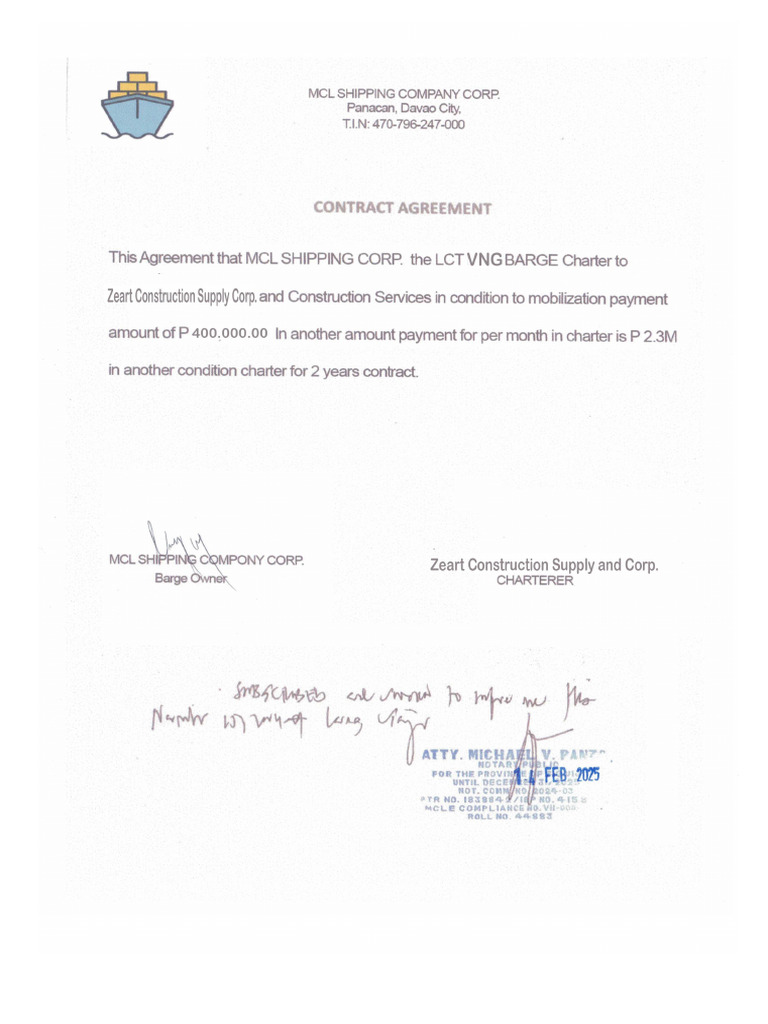 Agreement | PDF