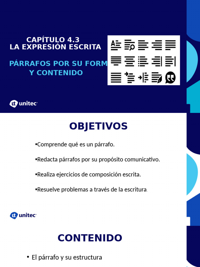 Estructura y Tipos de Párrafos Escritos | PDF | Oración (Lingüística ...
