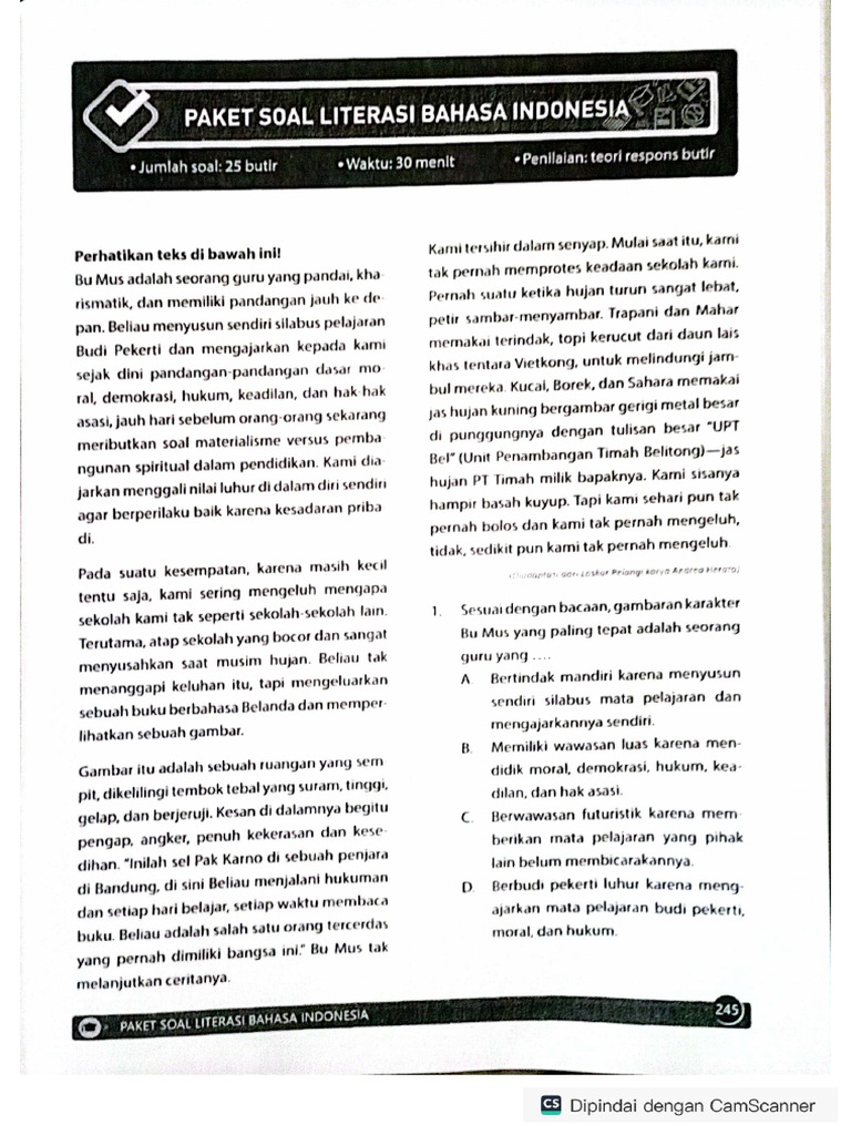 Latsol Literasi Indo | PDF