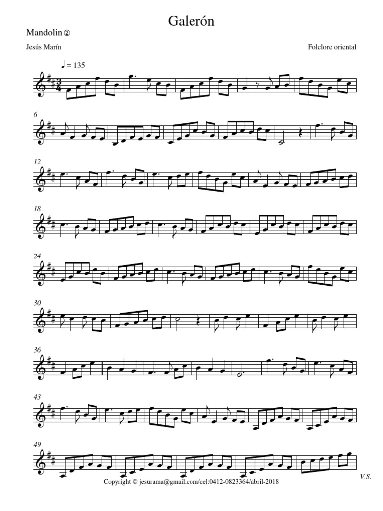 Galer+ N Mandolin 2 | PDF