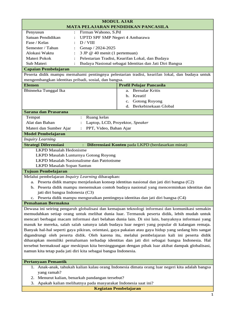 Modul BAB 4 C (1) _ Inquiry | PDF