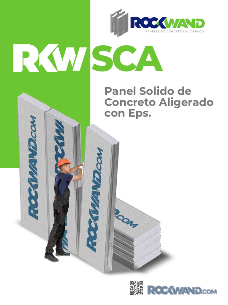 Paneles de Concreto Aligerado RockWand | PDF