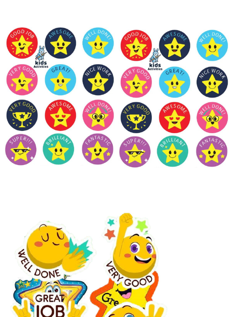 Stickers Good Job | PDF