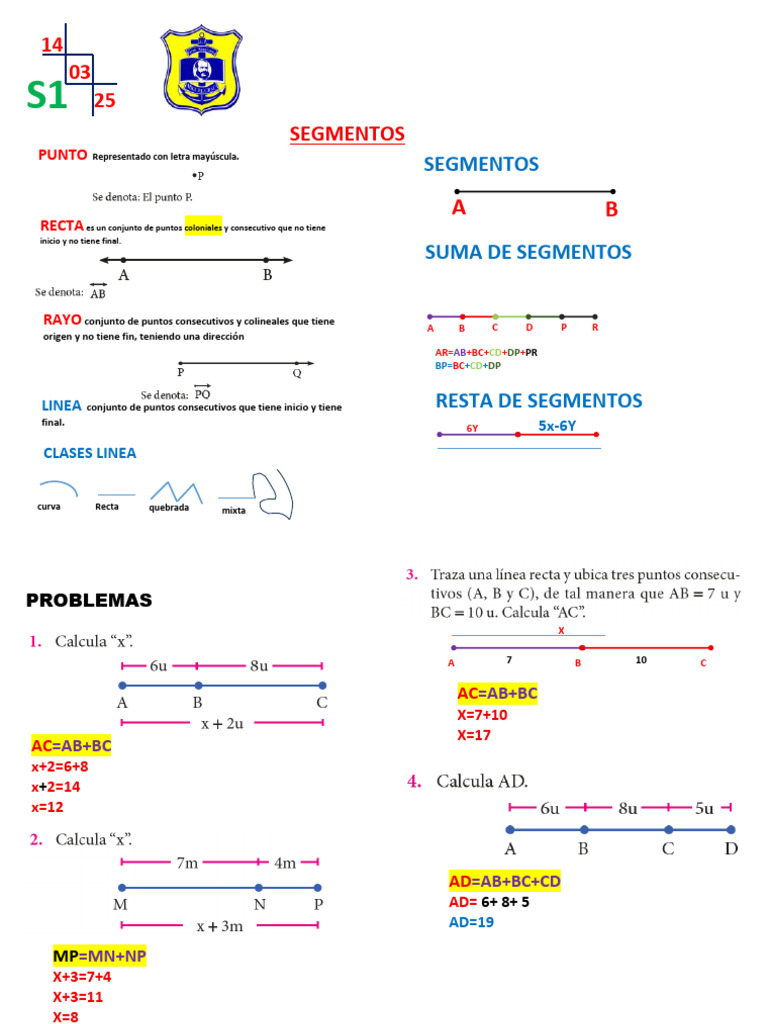 Segmentos - 5to Coelho | PDF