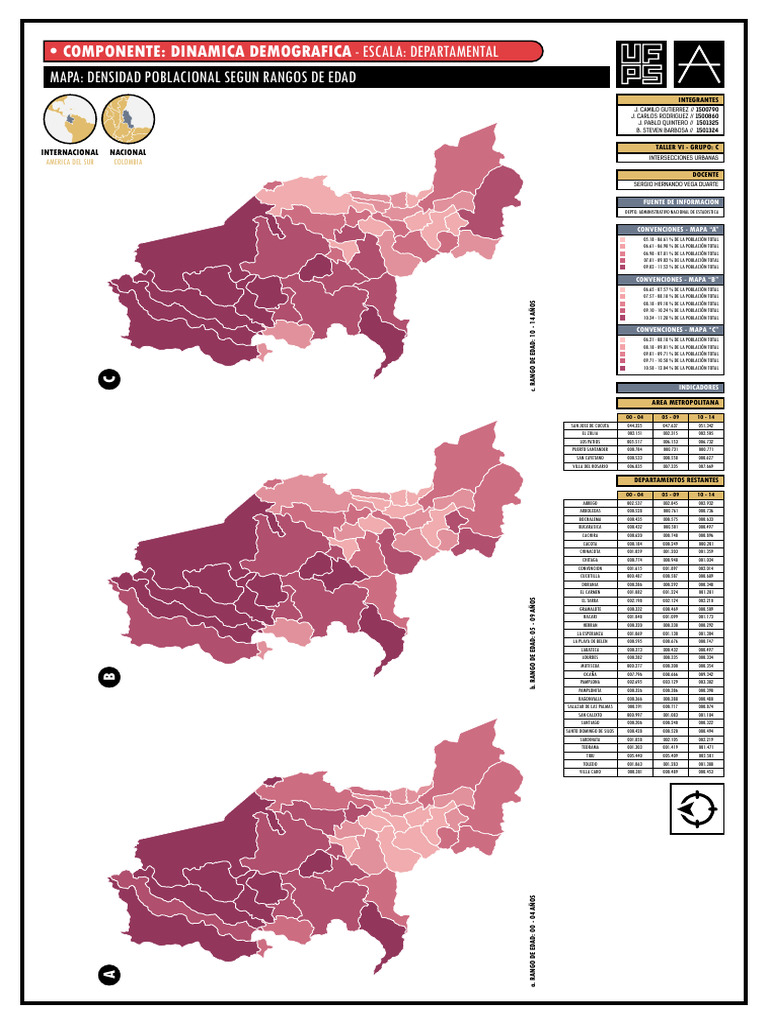 IMP. 17 - Densidad Poblacional Según Rangos de Edad | PDF