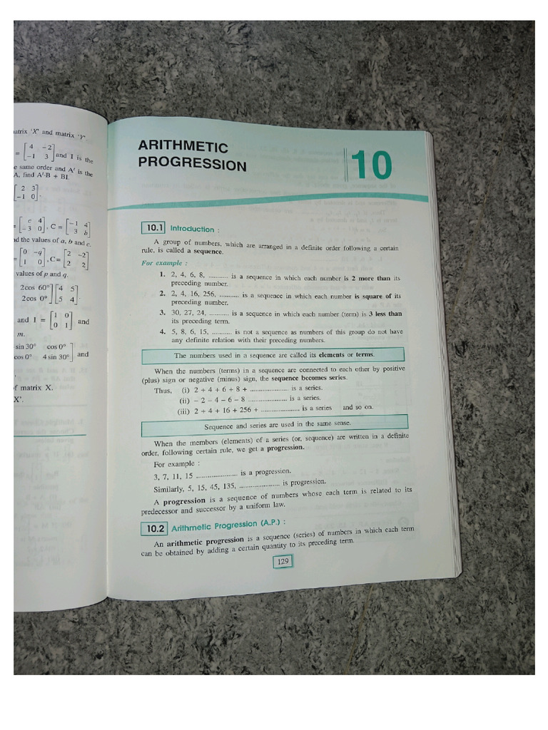 Maths Ap and GP | PDF