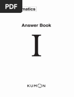 Kumon H - Respostas PDF | PDF