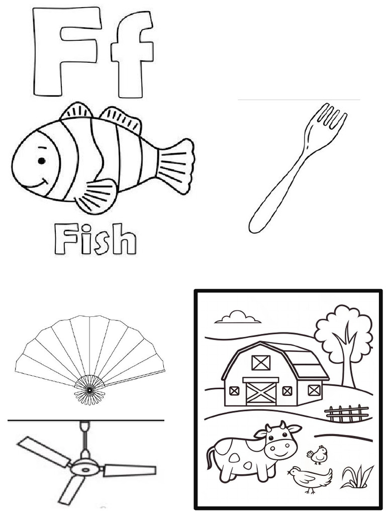 Phonics Letter F | PDF