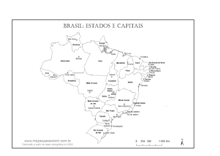 Mapa Do Brasil | PDF