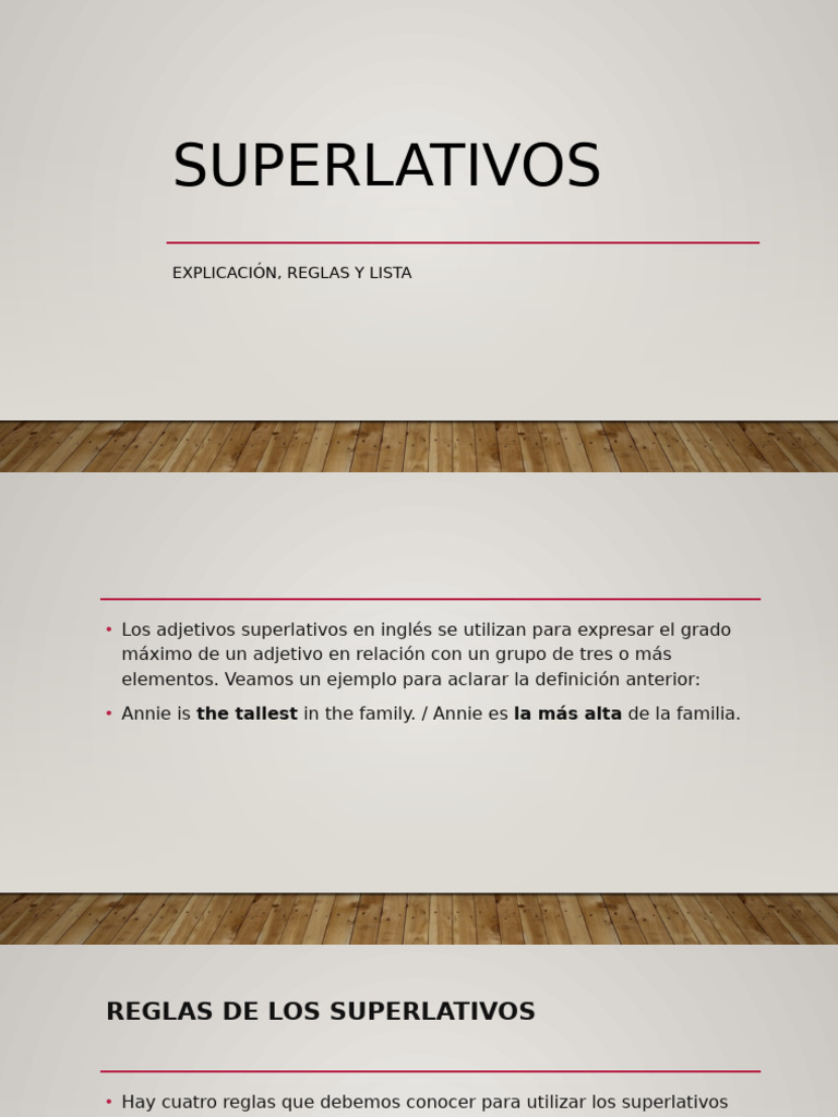 Superlativos | PDF | Lingüística