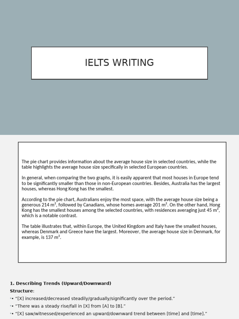 IELTS WRITING - UNIT 1 | PDF | Economies | Macroeconomics