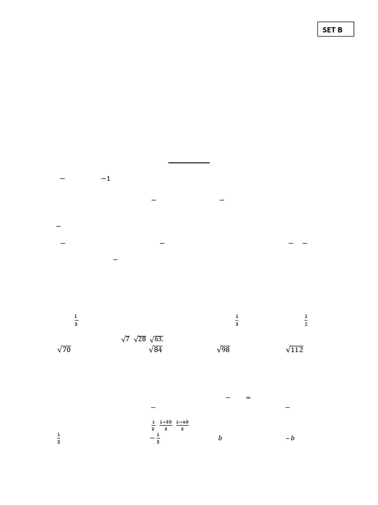 SE2 X Math 01.07.24 SetB | PDF | Triangle | Euclid