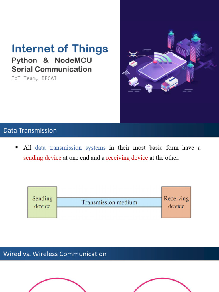 Lab 03 Python Nodemcu Serial Communication Pdf Digital Technology Electrical Engineering