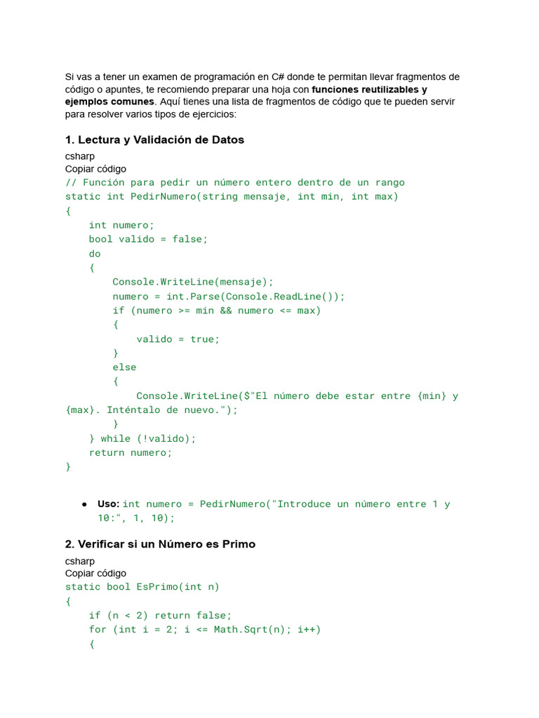 4 Mas Mas Ejercicios (Triangulo Invertido) | PDF | C Sharp (lenguaje de programación ...