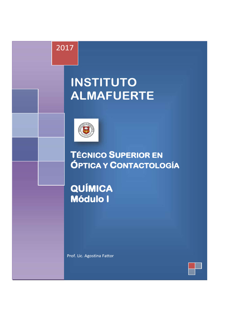 Teoria - Quimica - Modulo I | PDF