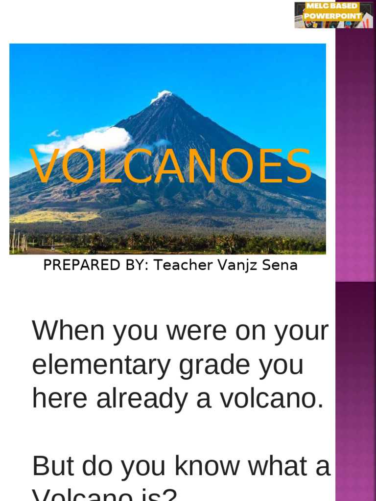 G9 Science Q3 Week 1 Volcanoes | PDF | Volcano | Lava